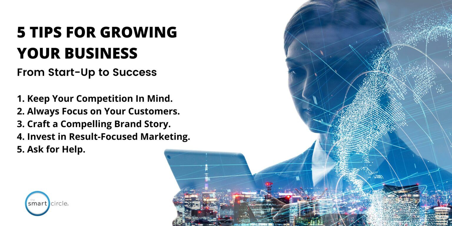 5 Start-Up Tips on How to Grow Your Business! - Smart Circle International